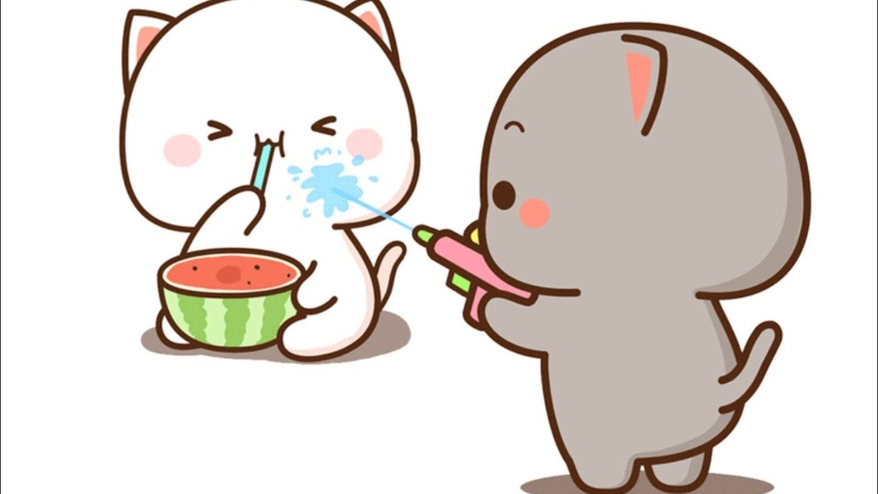 Bubu & Dudu Playing Water Gun☺Short Story in 2021 | Gomu Ne Peachu Ko ...