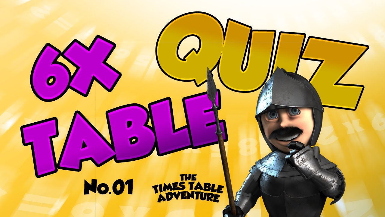 6X TIMES TABLE QUIZ No 01 Times Table Adventure YouTube 6x-times-table-quiz-no-01-times-table-adventure-youtube