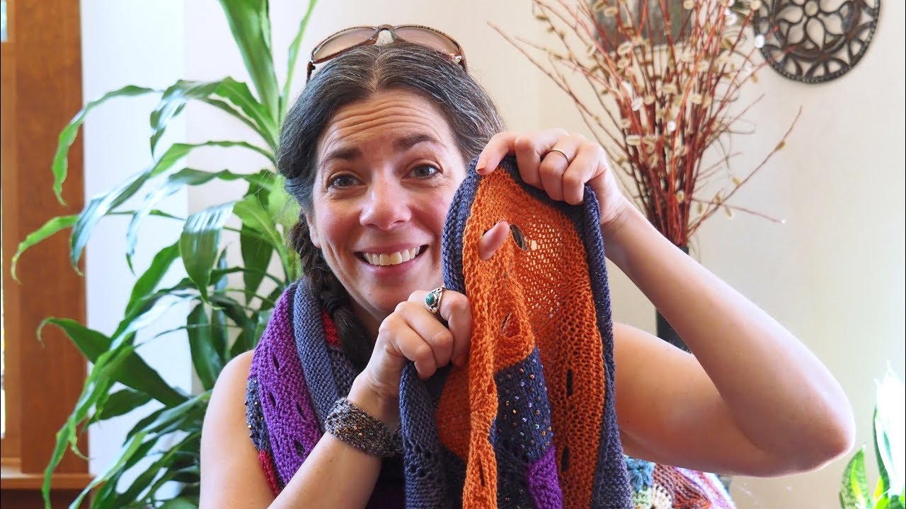 LLK #8: Knit Alaska and The Bering Shawl! - YouTube