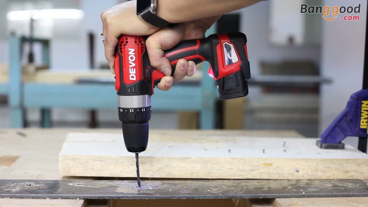 DEVON 5230 Rechargeable Electric Screwdriver Tool Household Impact ...