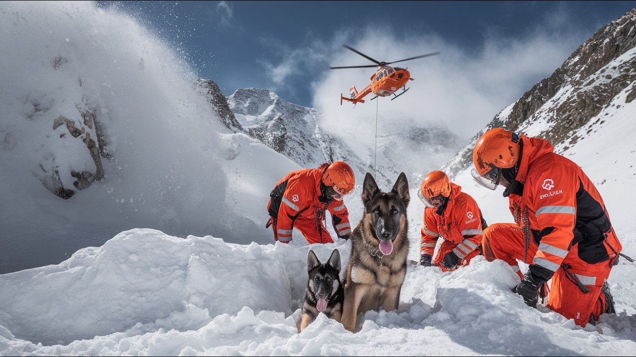 These Mountain Rescue Dogs Will Make You Believe in Heroes - YouTube