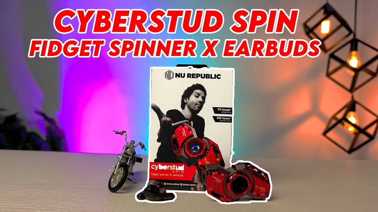 Unboxing the Cyberstud Spin: The Ultimate Fidget Spinner & Earbuds ...