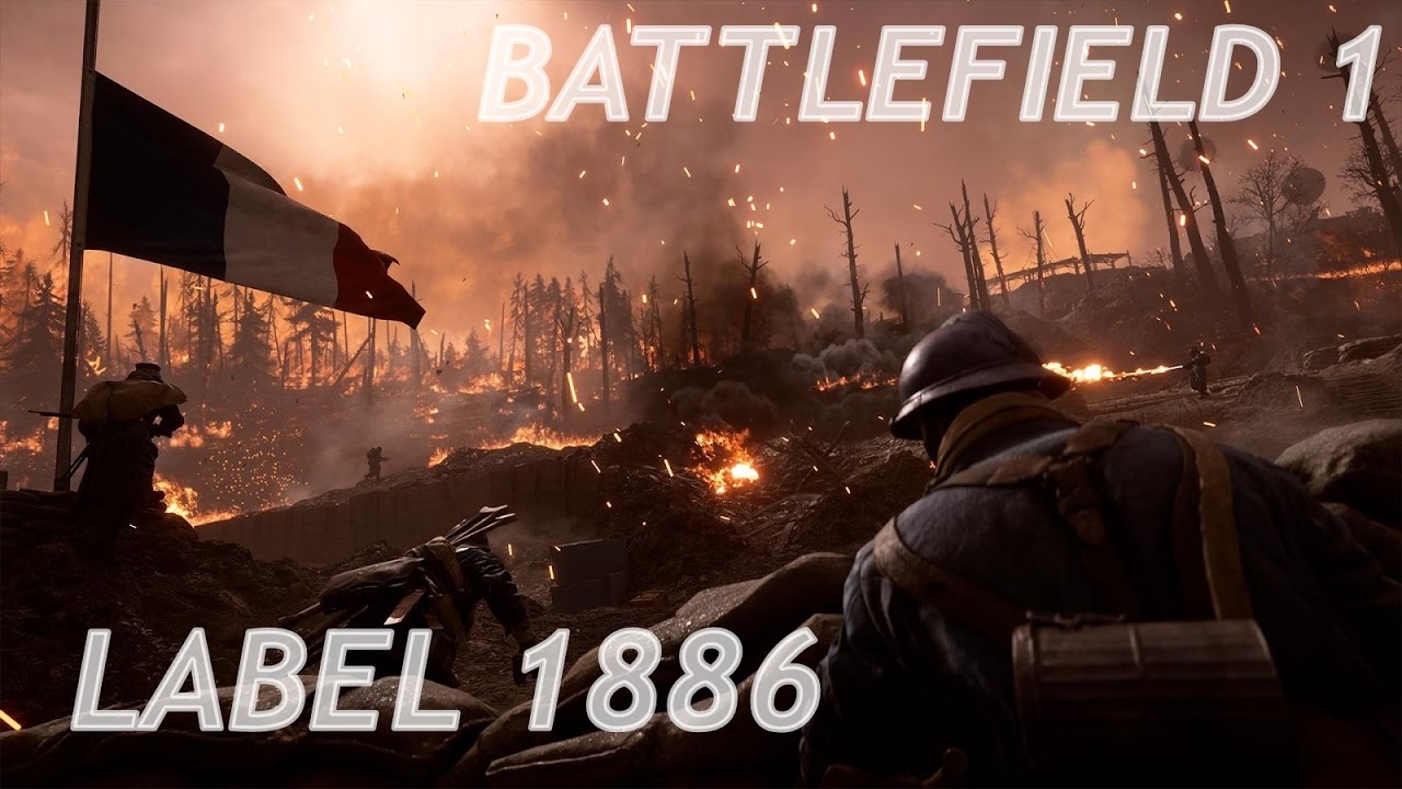 Battlefield 1 PS4 multiplayer - FRONTLINE LEBEL 1886 - MONTES DE VERDUM ...