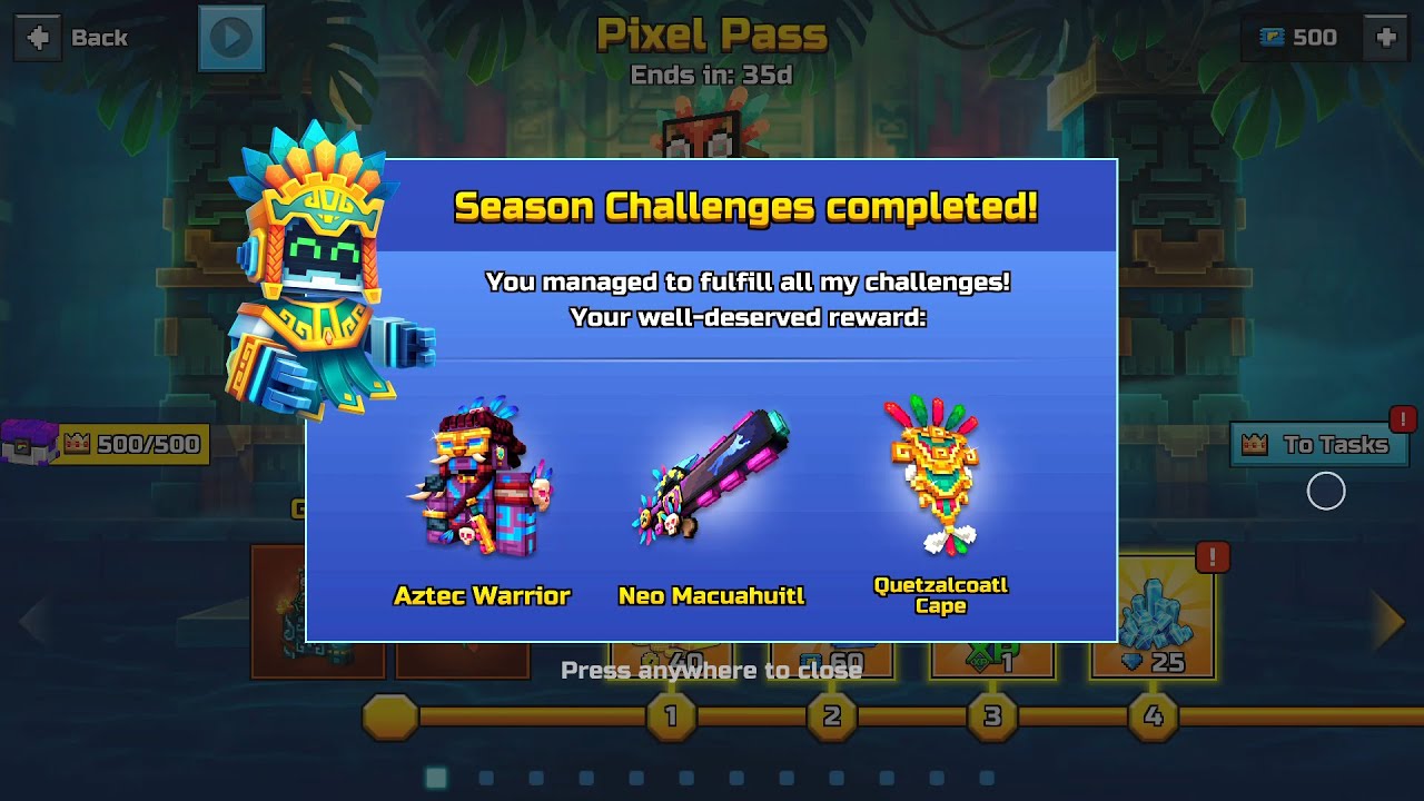 [Aztec Season] Pixel Pass Speedrun (3 hours) - YouTube