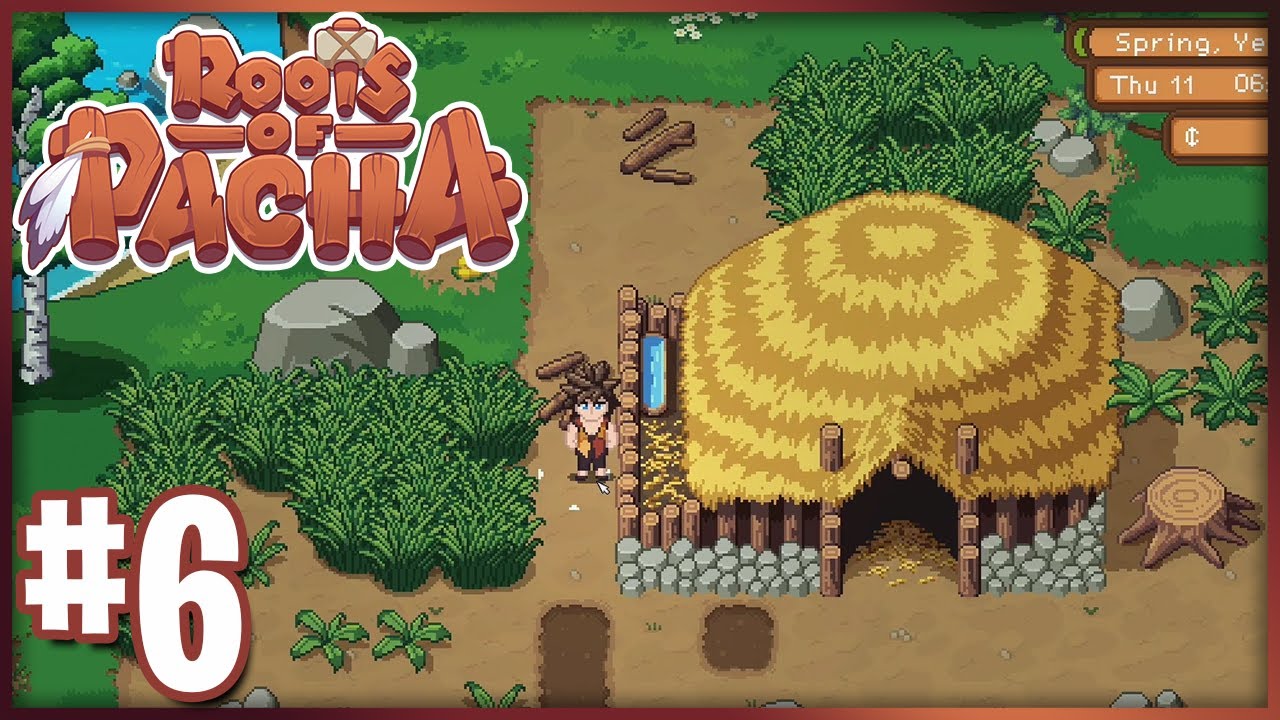 Taming Our First Animal! | Roots of Pacha: Let's Play | Ep 6 - YouTube