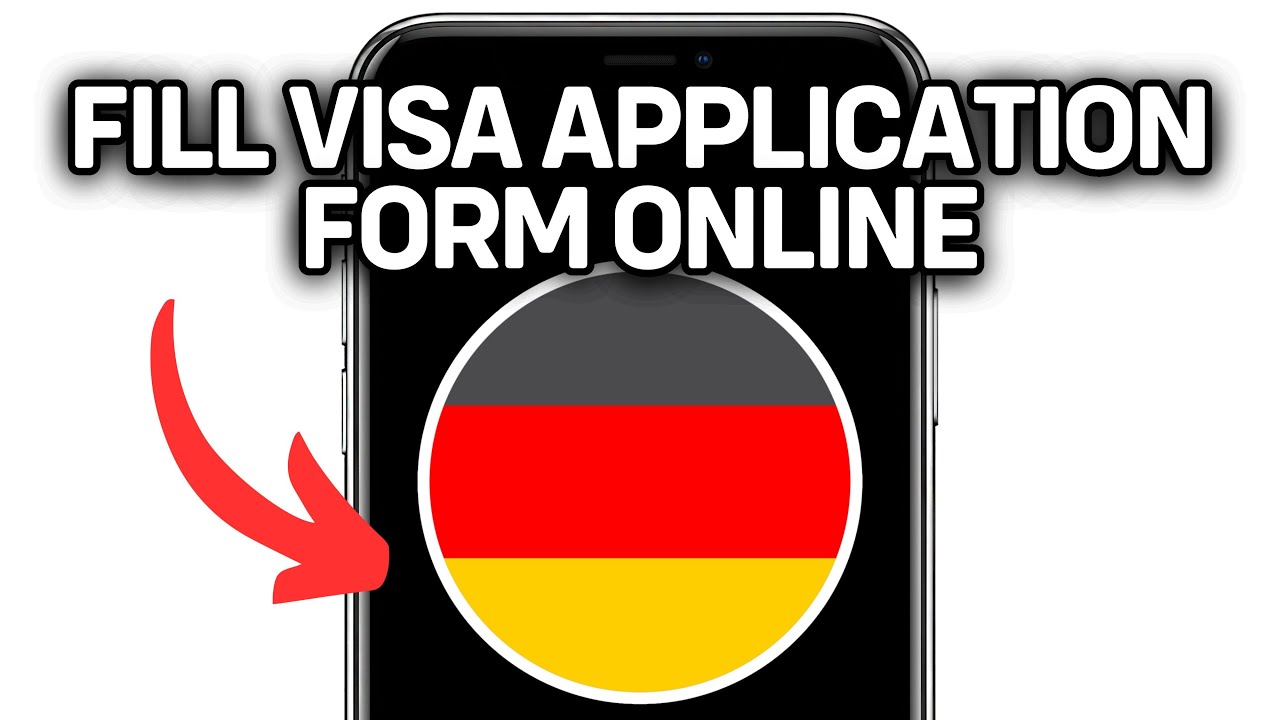 HOW TO FILL GERMANY VISA APPLICATION FORM ONLINE 2025! (FULL GUIDE ...