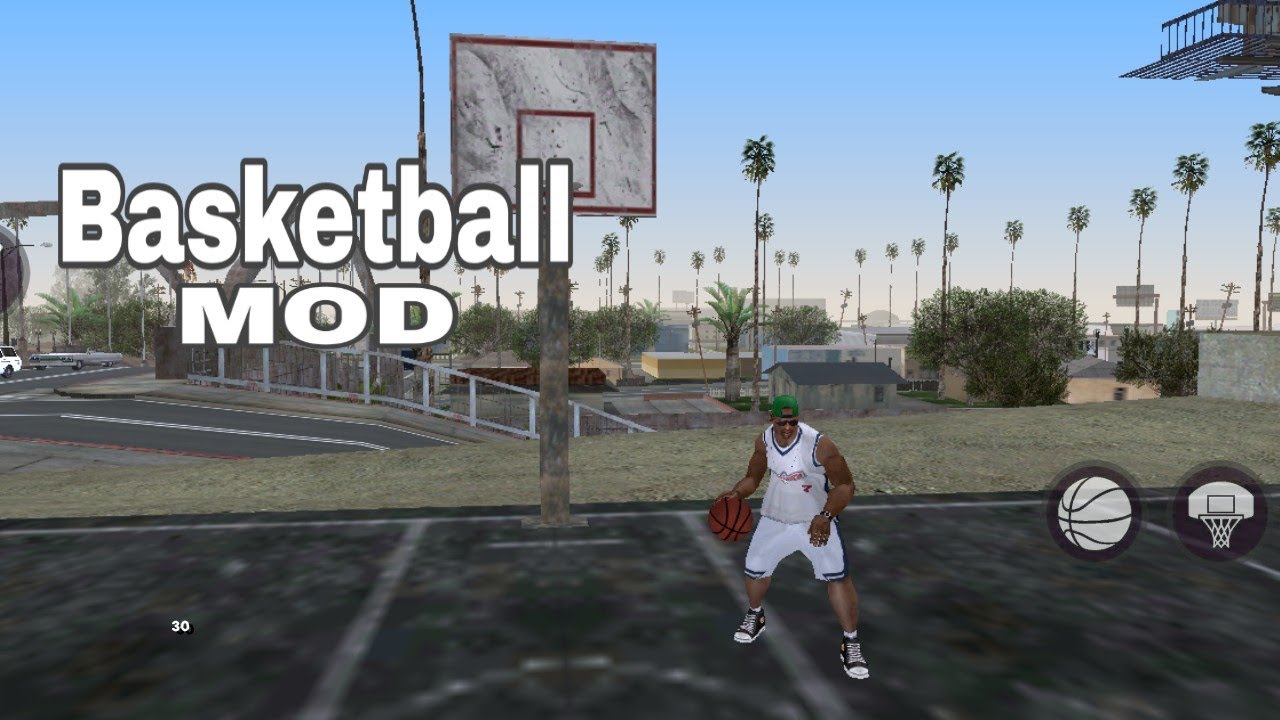 PLAY BASKETBALL MOD GTA SA ANDROID - YouTube