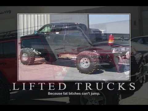 CRAZY!! Lifted Trucks SlideShow Nice trucks - YouTube