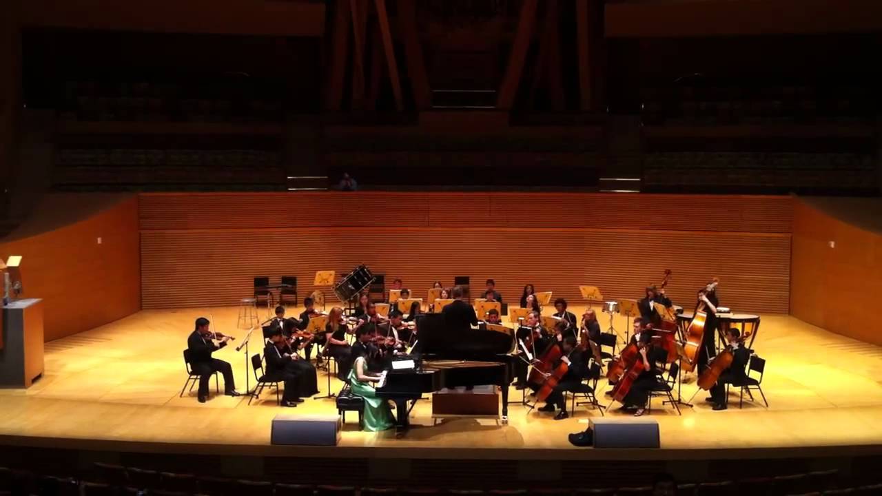 Phoebe Pan Rehearsal at Walt Disney Concert Hall - YouTube