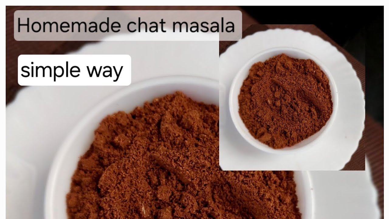Homemade chat masala in simple way How to make chat masala ...