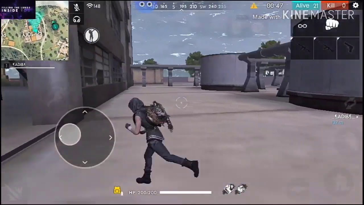 Free Fire Night Hunter 11Kill Booyah Gameplay... Old Gameplay - YouTube