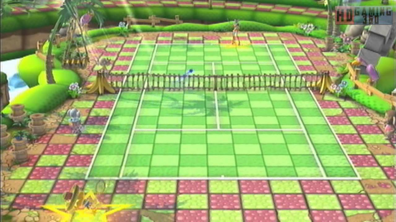 Sonic Superstar Tennis - Exhibition - Amigo VS Ulala HD - YouTube