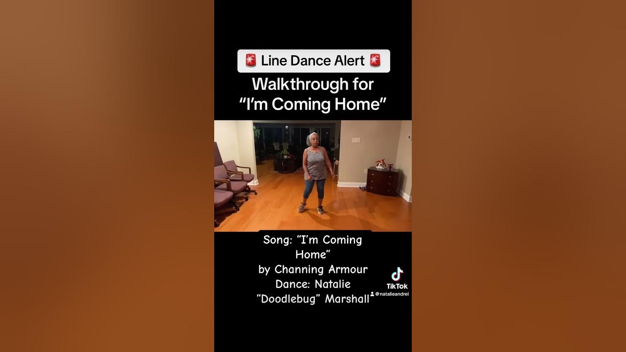 Walkthrough for “I’m Coming Home” Line Dance - YouTube