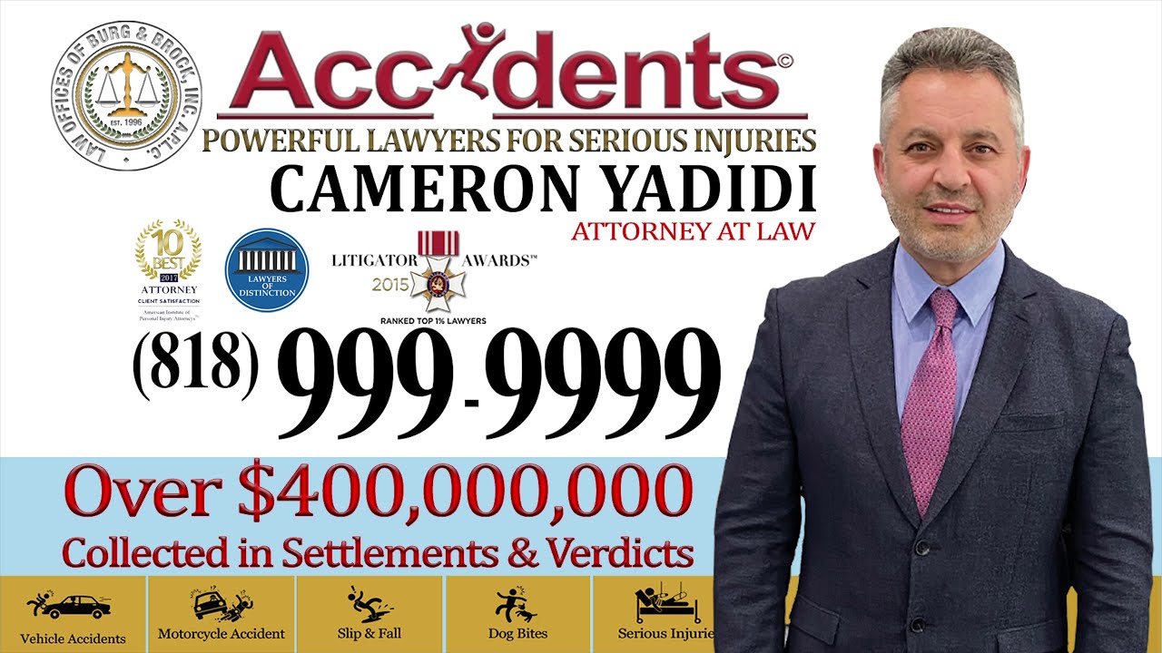 Cameron Yadidi Powerful Injury Lawyers - YouTube