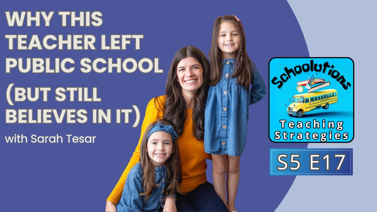Why This Teacher Left Public School (But Still Believes in It) - YouTube