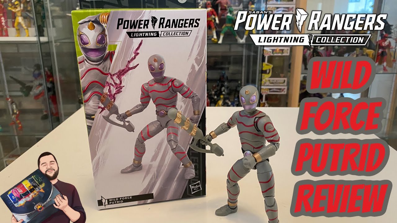 Power Rangers Lightning Collection Wild Force Putrid Wave 13 Review ...