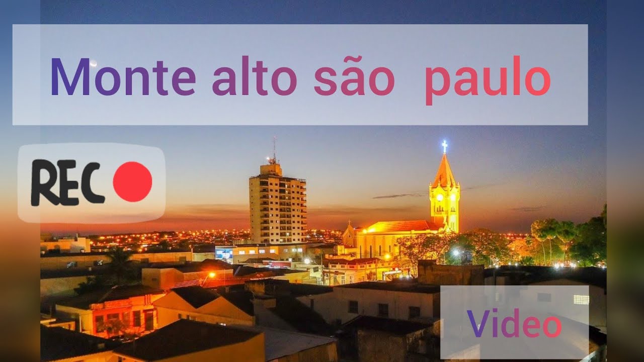 Monte Alto SP Na praça de monte alto São Paulo Cidade dos Sonho - YouTube