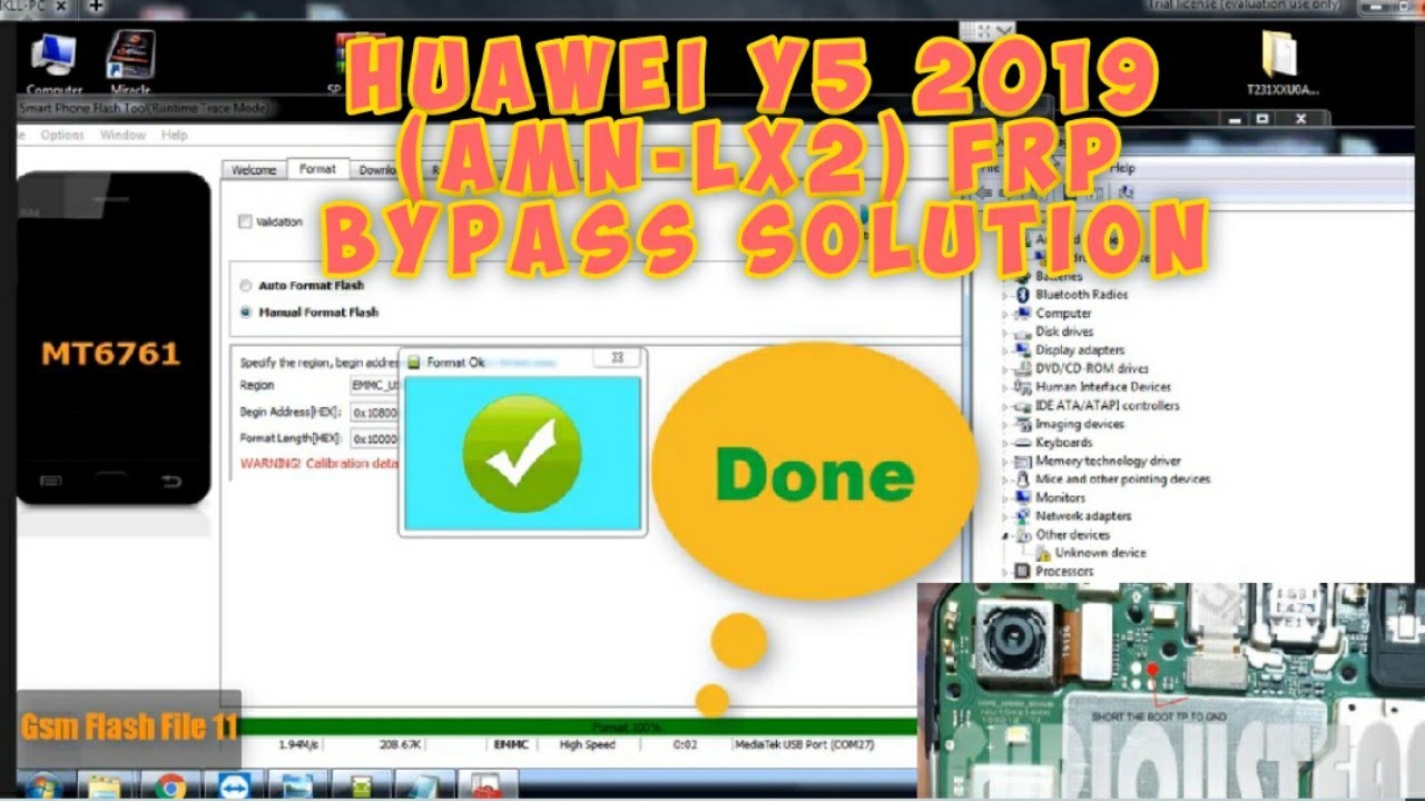 Huawei Y5 2019 (AMN-LX2) Frp Bypass File & Solution Without Any Box ...