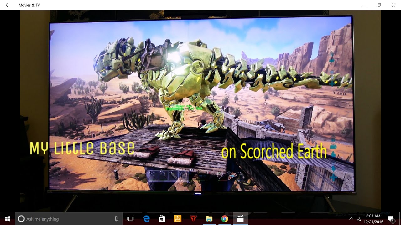 Ark Survival Evolved Scorched Earth Ark Base Tour Official PVE Server ...