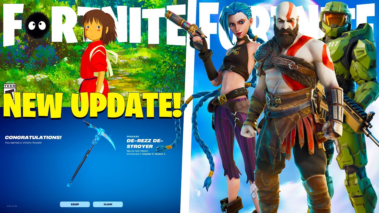 Fortnite NEW Update! (Chapter 6 COLLABS, Returning Skins, FREE Pickaxe ...