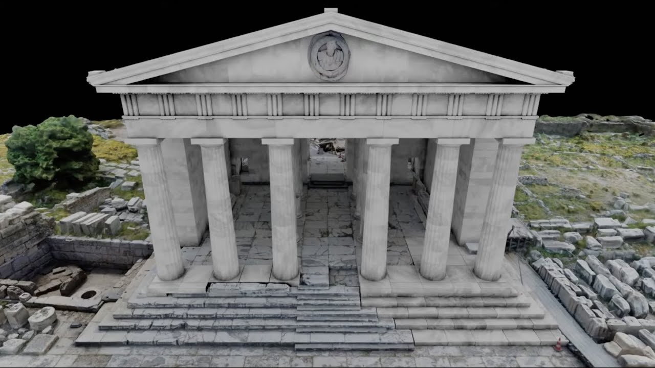 3D digitization and reconstruction of the Great Propylae at the Eleusis ...