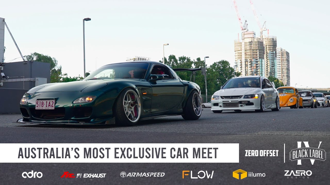 Australia's most EXCLUSIVE car meet | Black Label Invitational Vol. IV ...