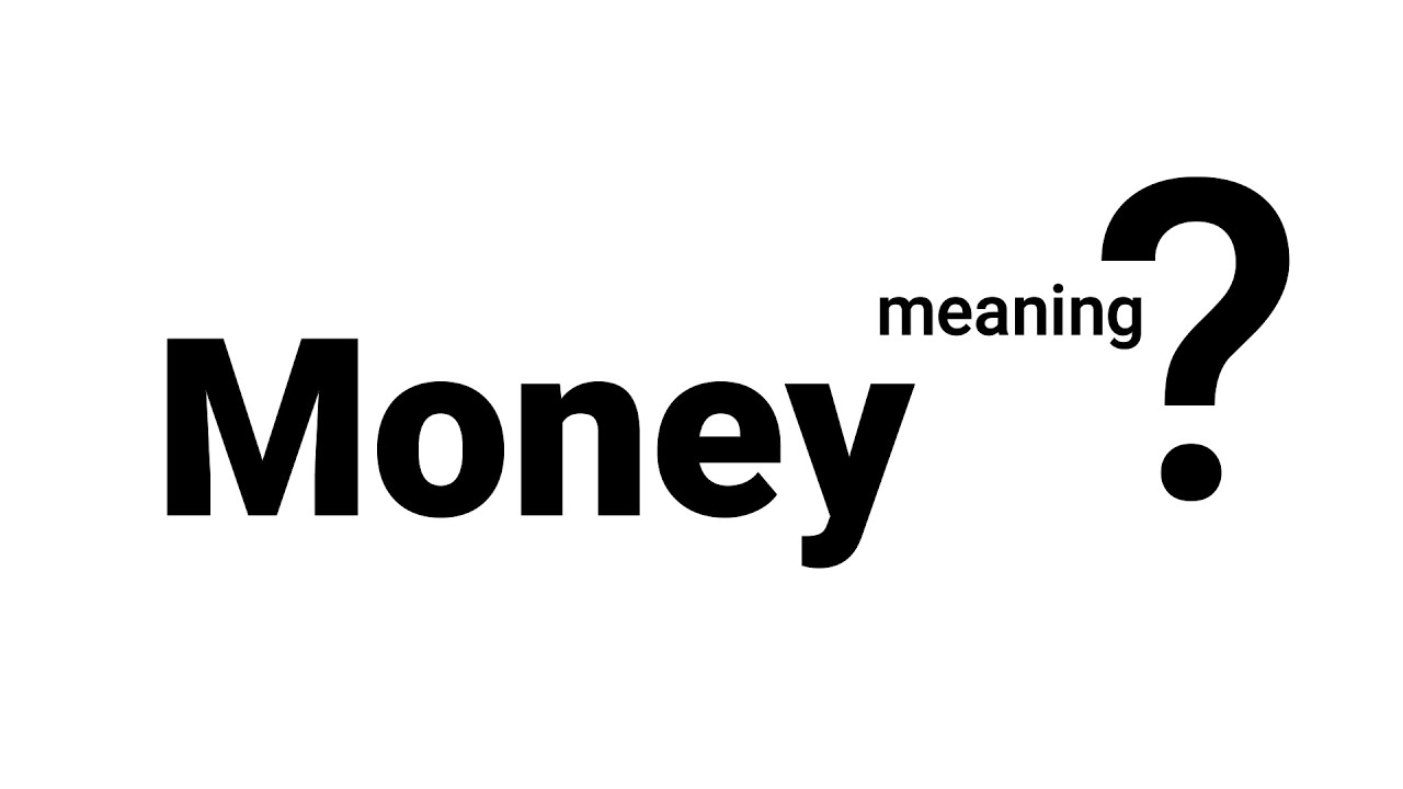 Money Meaning Definition | EWM-English Word Meaning - YouTube