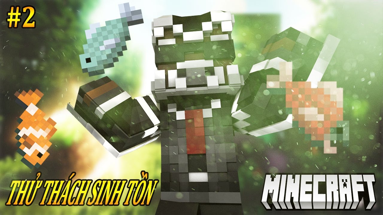 Oops Club Minecraft | Thử Thách Sinh Tồn 1.11 | Tập 2: CÂU CÁ LÀ SƯỚNG ...