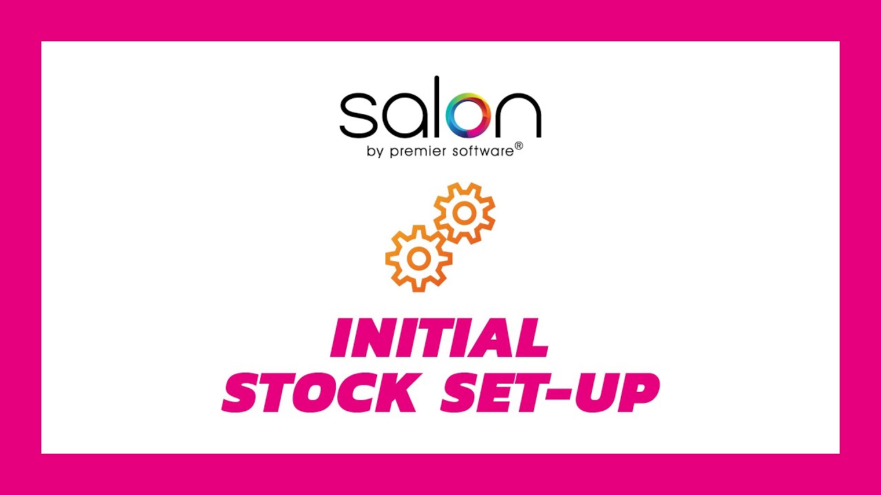 Salon Tips - Initial Stock Set Up - YouTube