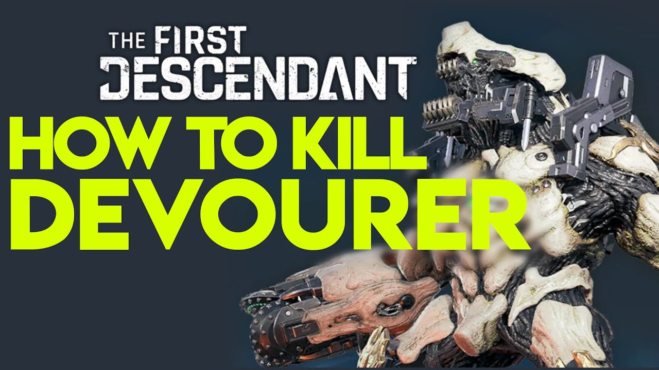 Trick To Beat Devourer In The First Descendant | Free To Play Game on Steam - YouTube