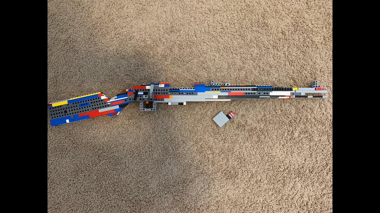 LEGO KAR98K (Working) - YouTube