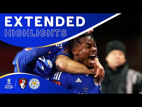 BRILLIANT FA Cup Win in Full! 😍 | AFC Bournemouth 0 Leicester City 1 (AET)