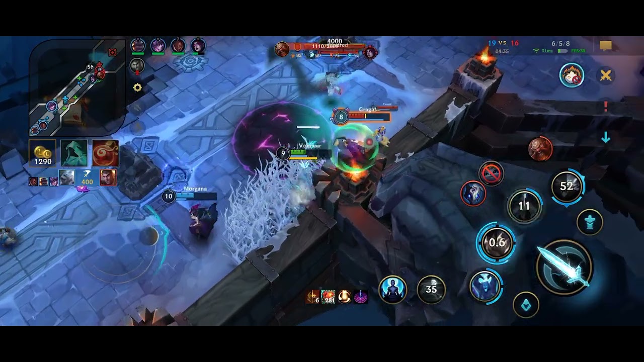 League Of Legends: Wild Rift - ARAM Mode 32 - Volibear Gameplay - YouTube
