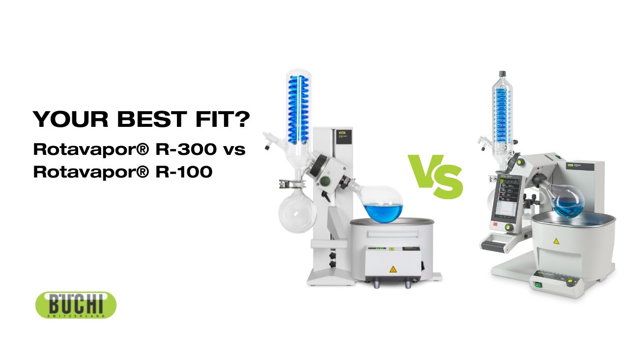 Rotavapor® R-300 vs R-100: Find your Distillation Best-Fit - YouTube
