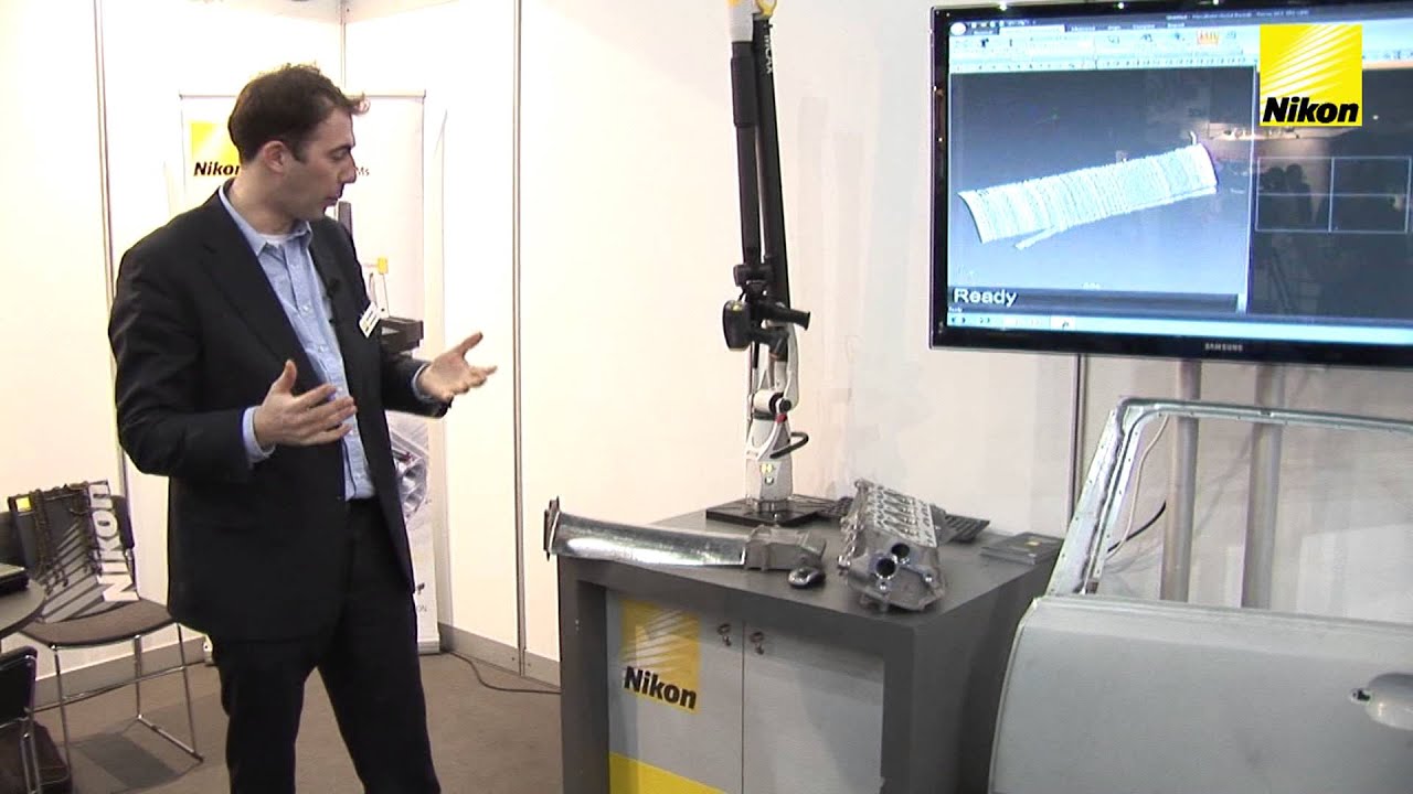 nikon laser scanning mobile - YouTube