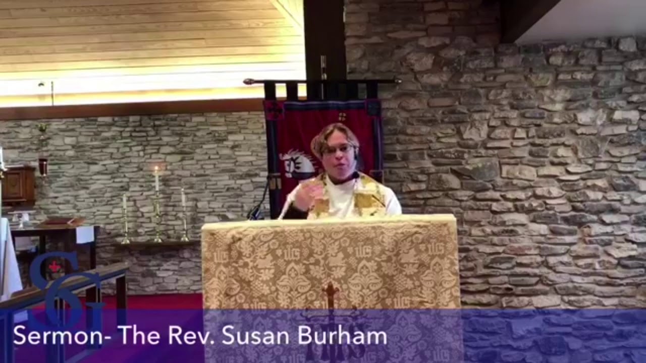 Worship Service All Saint's Day - The Rev. Susan E. Burnham, Sermon ...