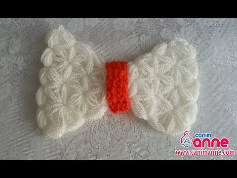 Lif Örgüsü ile Fiyonk Yapımı , Canım Anne @Canım Anne