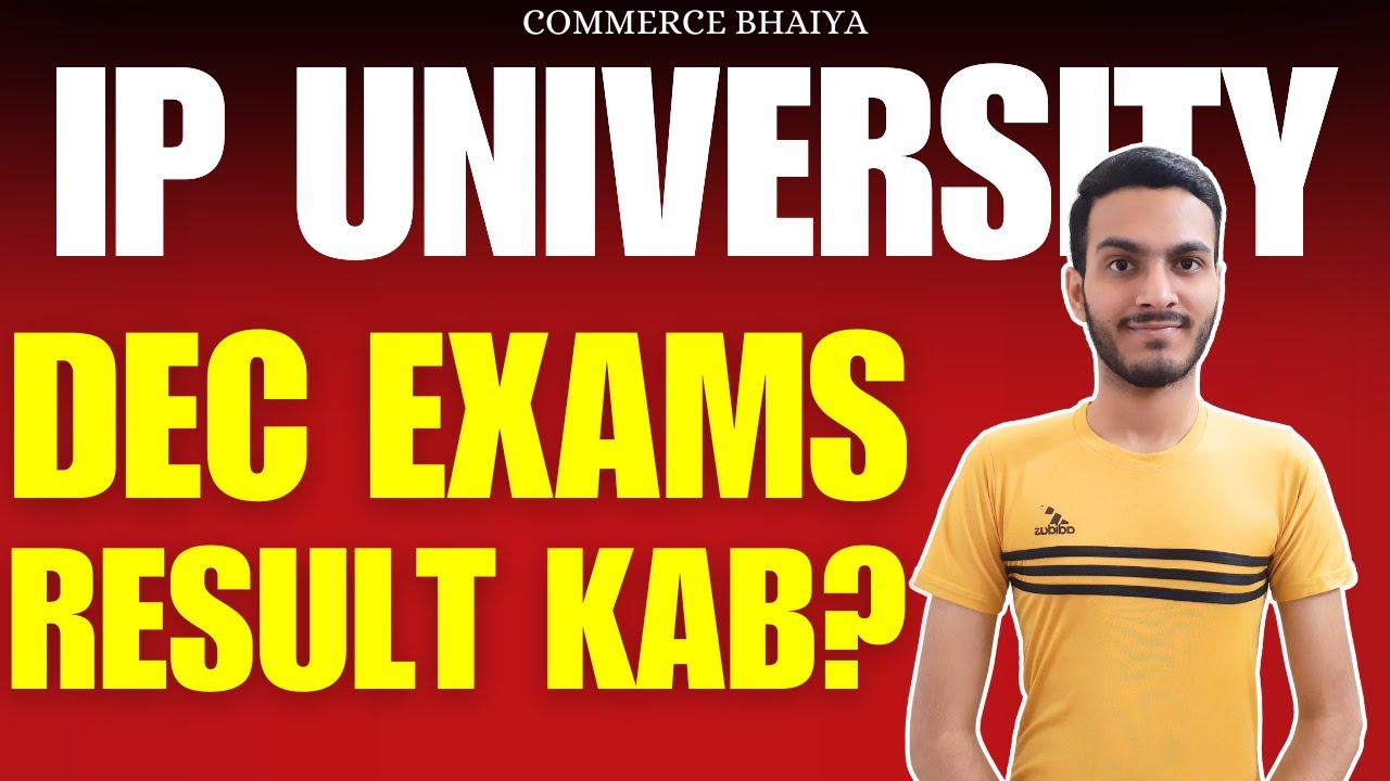 IPU DEC 2024 EXAMS RESULT | Commerce Bhaiya - YouTube