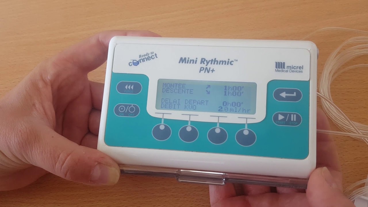 Rythmic PN - Programmation de la pompe - YouTube