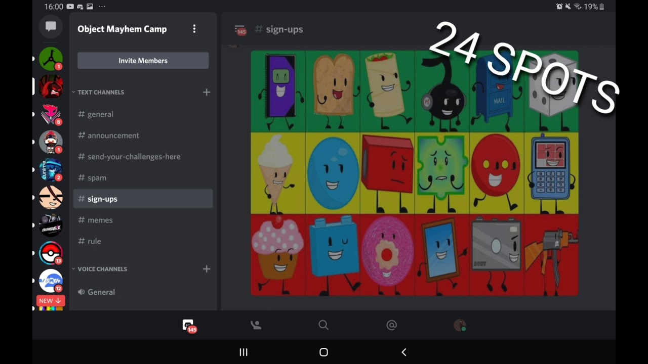 JOIN MY OBJECT MAYHEM CAMP ON DISCORD - YouTube