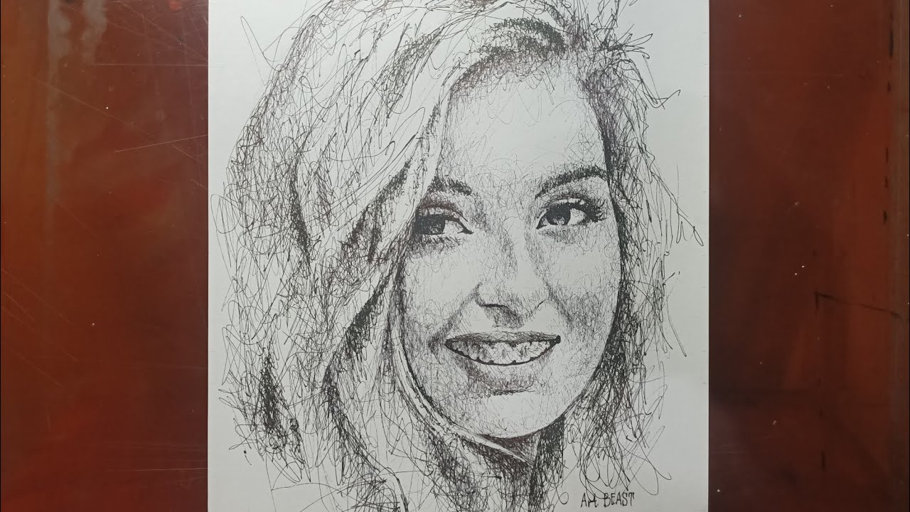 Drawing Lexi Lore | Scribble Art | Simple Shading Timelapse | Art BEAST ...