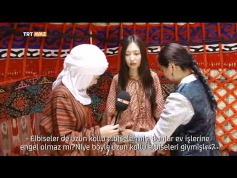 Kırgız Kadınların Yöresel Elbiselerini Giyerken Dikkat Ettiği Noktalar - Atayurt - TRT Avaz