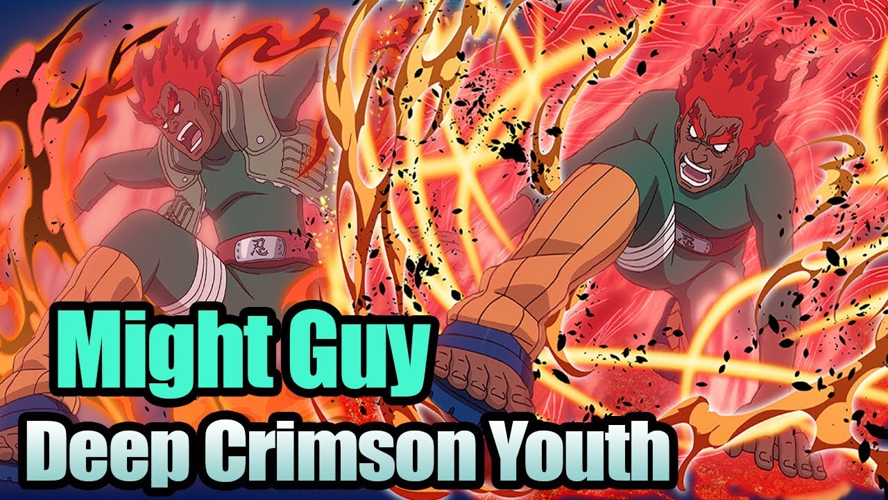 Might Guy "Deep Crimson Youth" ! Naruto Shippuden Ultimate Ninja ...