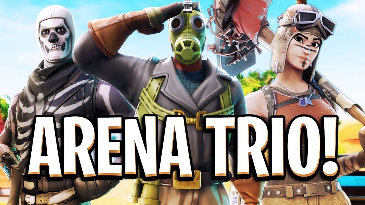 Ganhei Minha Primeira Partida Com Meu Novo Trio! - Fortnite - YouTube