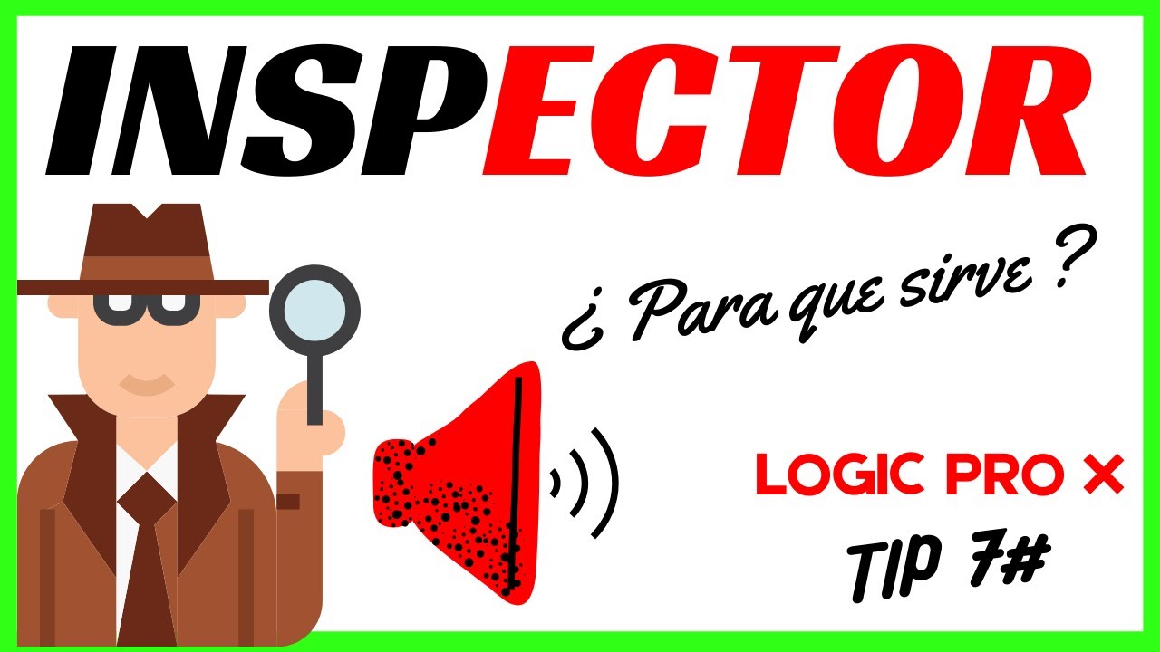 🔍 Tip 7# Inspector Curso de iniciación a Logic Pro X - YouTube