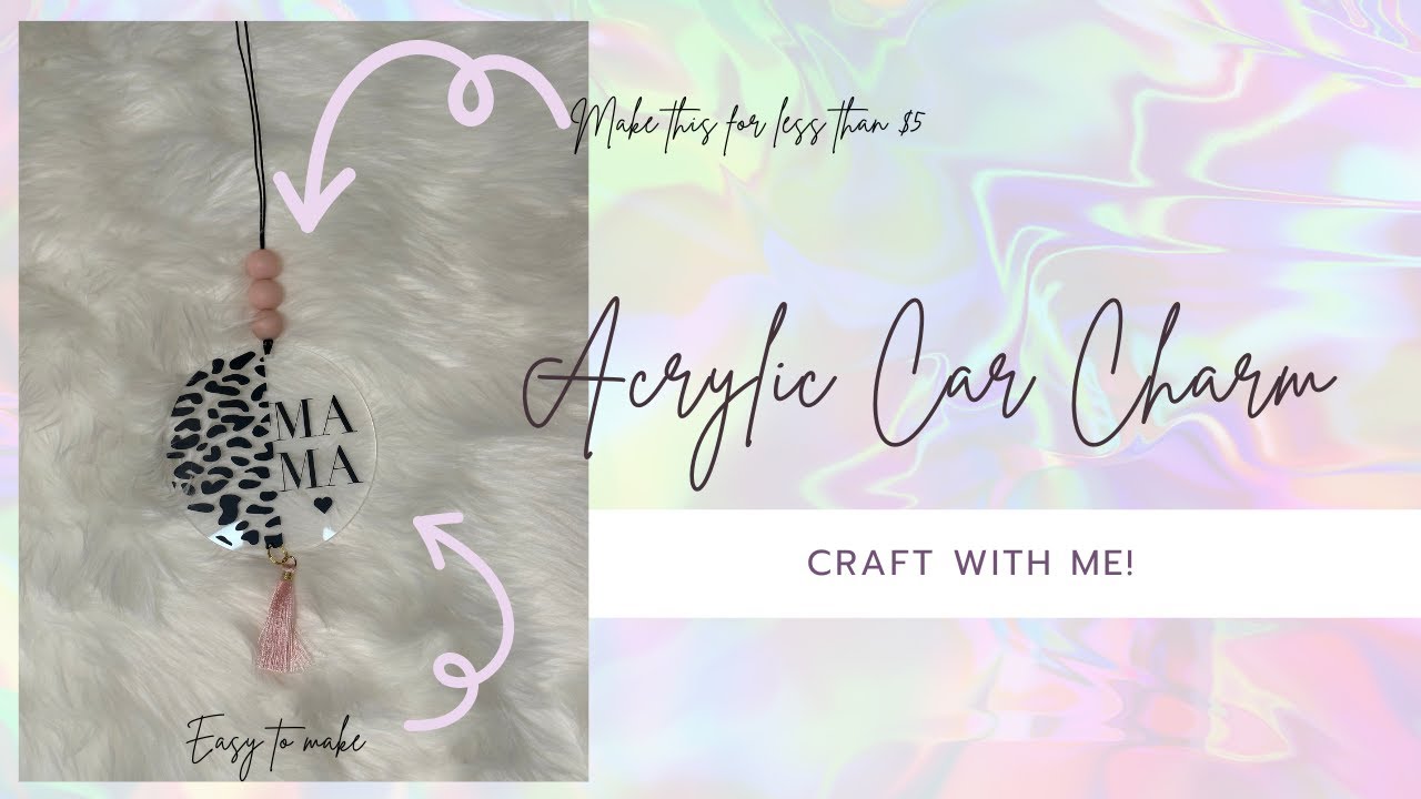 Rear View Mirror Car Charm - YouTube