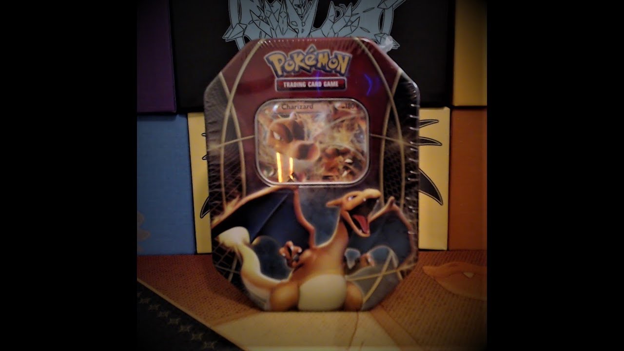Charizard I Choose You!!!!! Pokemon Charizard EX Power Trio Tin - YouTube