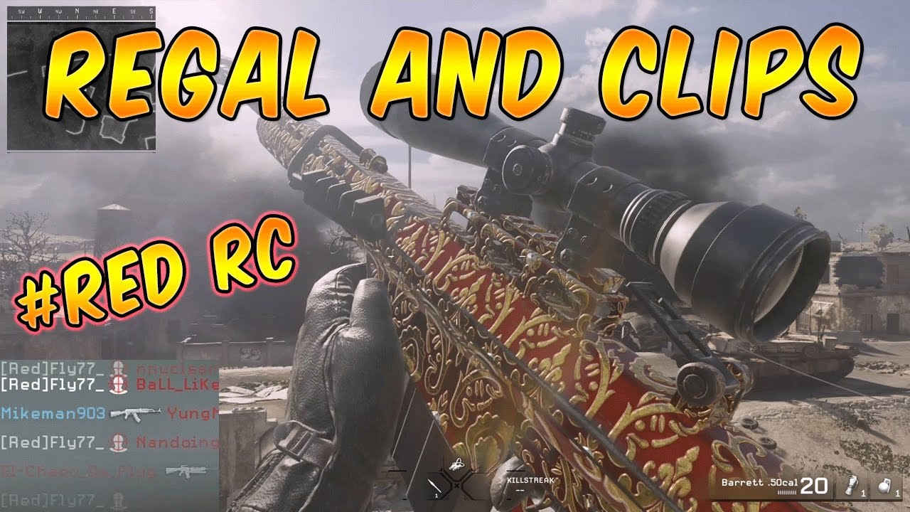 Regal Camo on Snipers and First Clips for the Red RC - YouTube