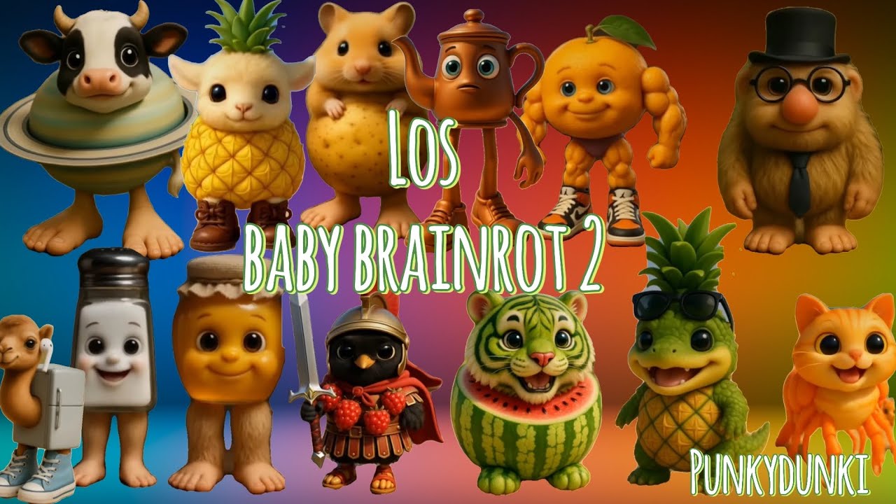 ~los baby brainrot italianos 2~ Punkydunki_music_infantil - YouTube