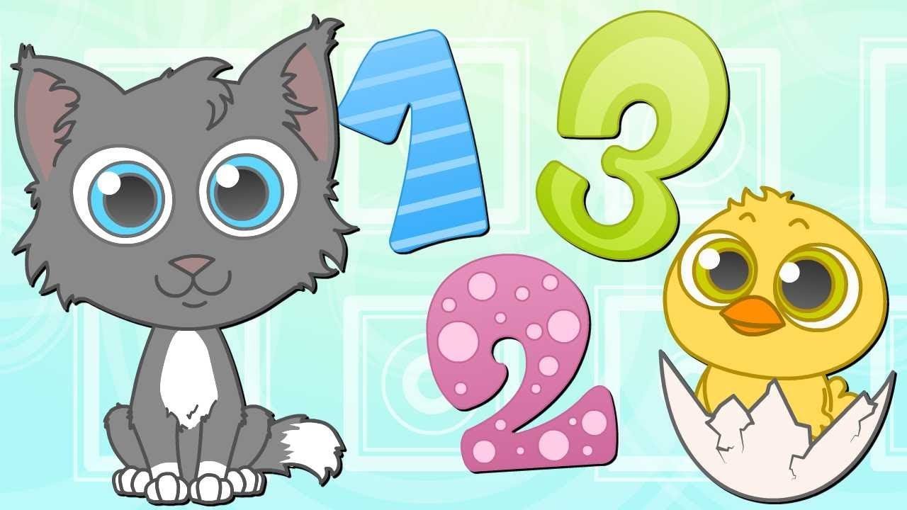 NUMBERS AND ANIMALS SONG 🔢🐥 Educational Songs and Cartoons | Nursery ...